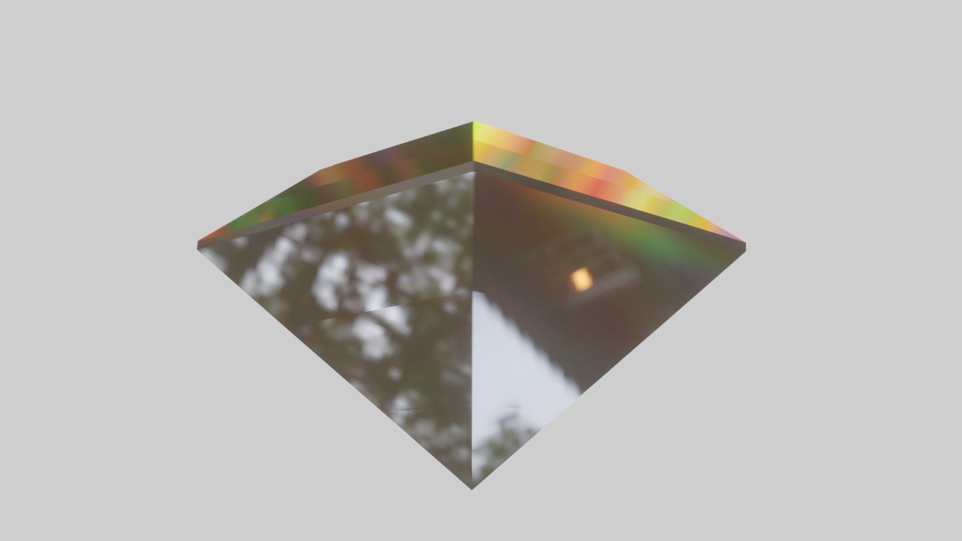 3D Square Cut Diamond Model - TurboSquid 1852027