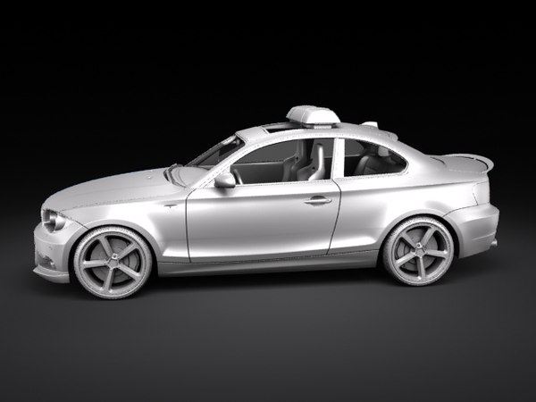 3d ac schnitzer concept car model