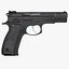 cz 85 combat gun 3d model