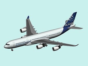 Airbus A340-200 3D Models for Download | TurboSquid