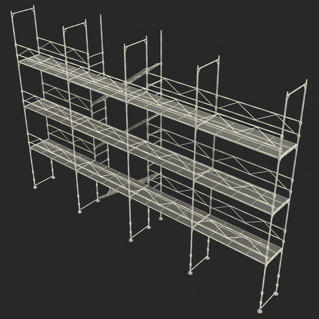 c4d pipe staging scaffold