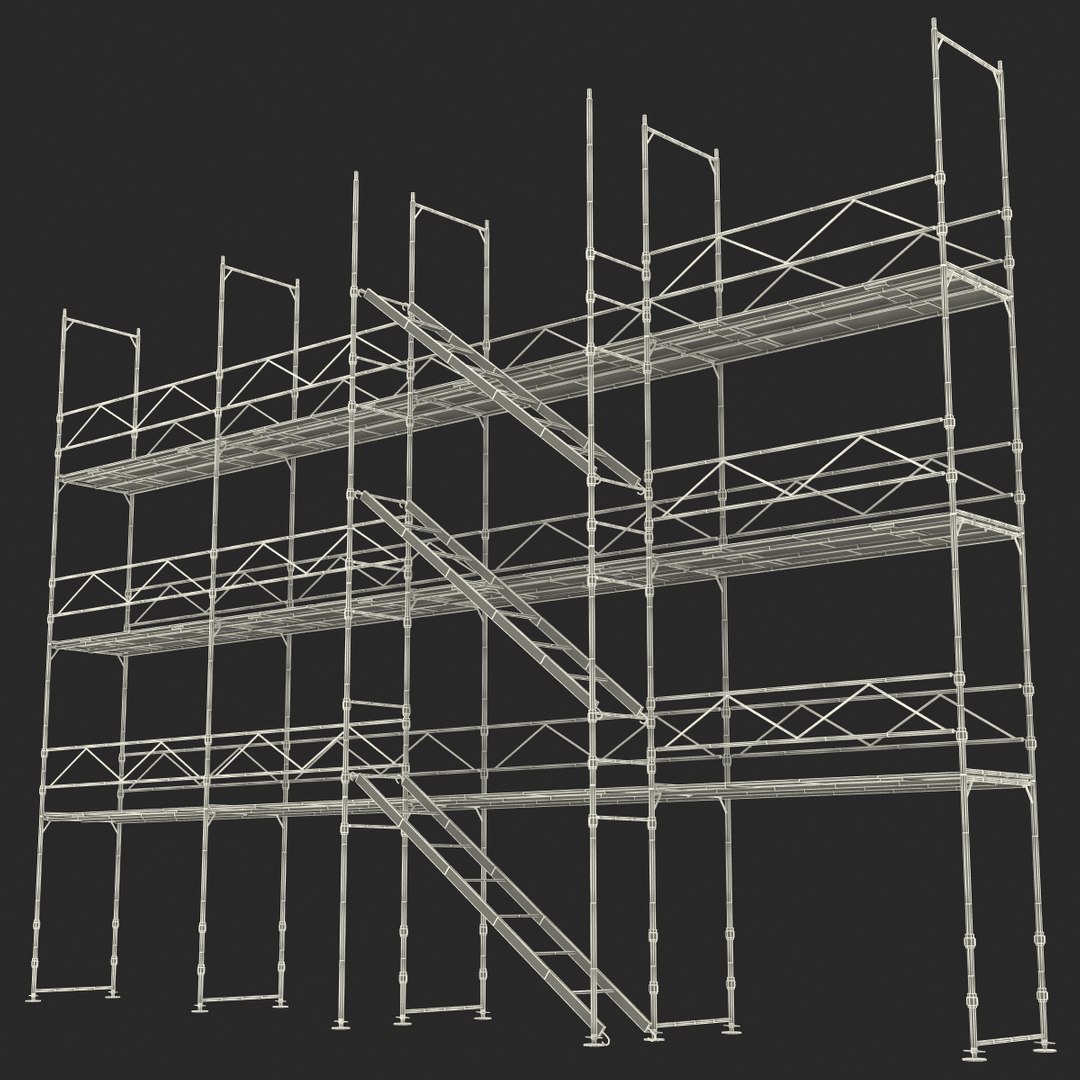 c4d pipe staging scaffold
