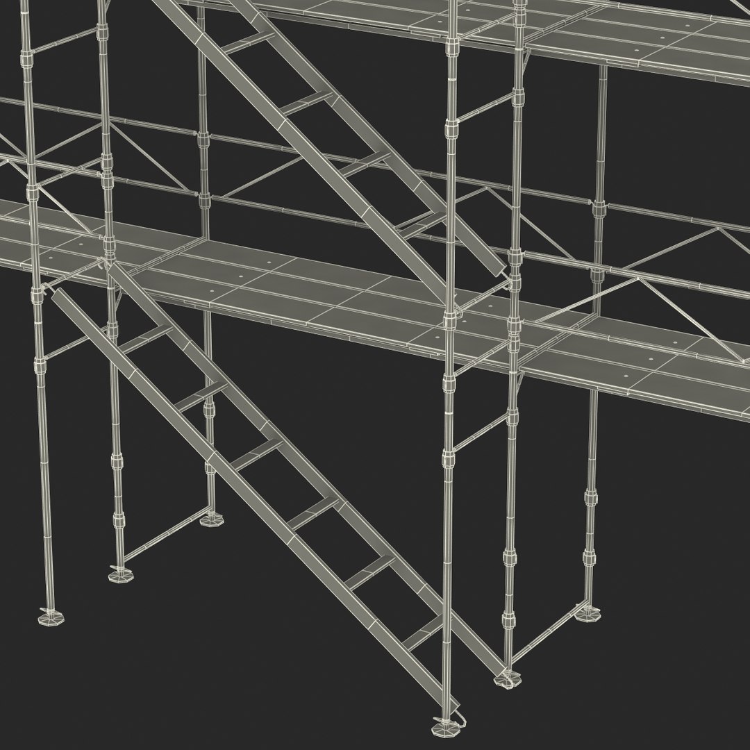 c4d pipe staging scaffold