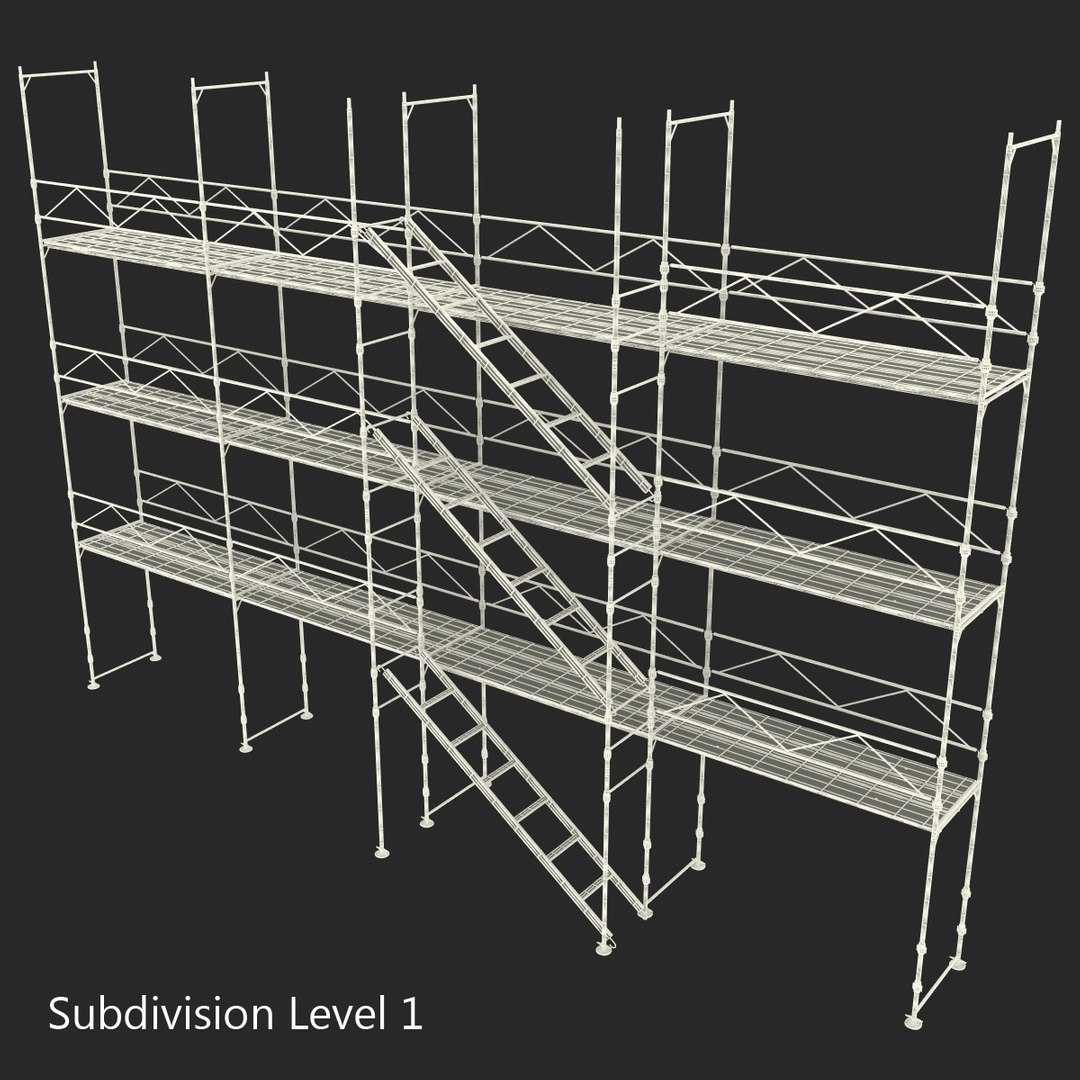 c4d pipe staging scaffold