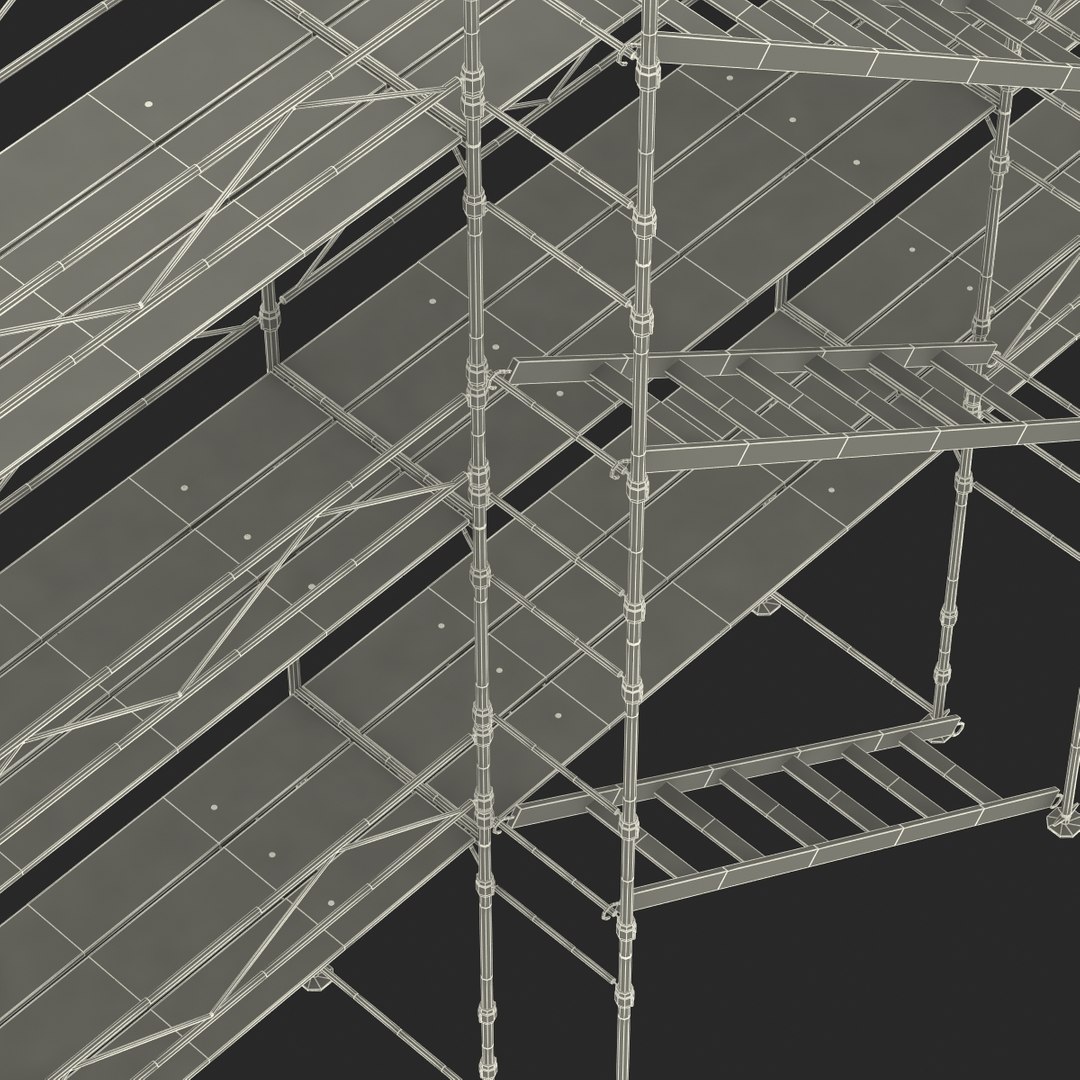 c4d pipe staging scaffold
