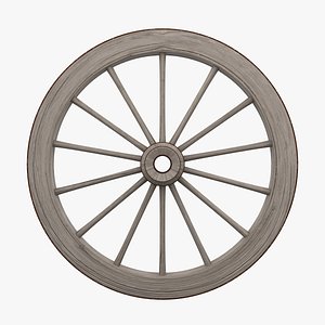 Download Free & Premium Wagon Wheel 3D Models | TurboSquid