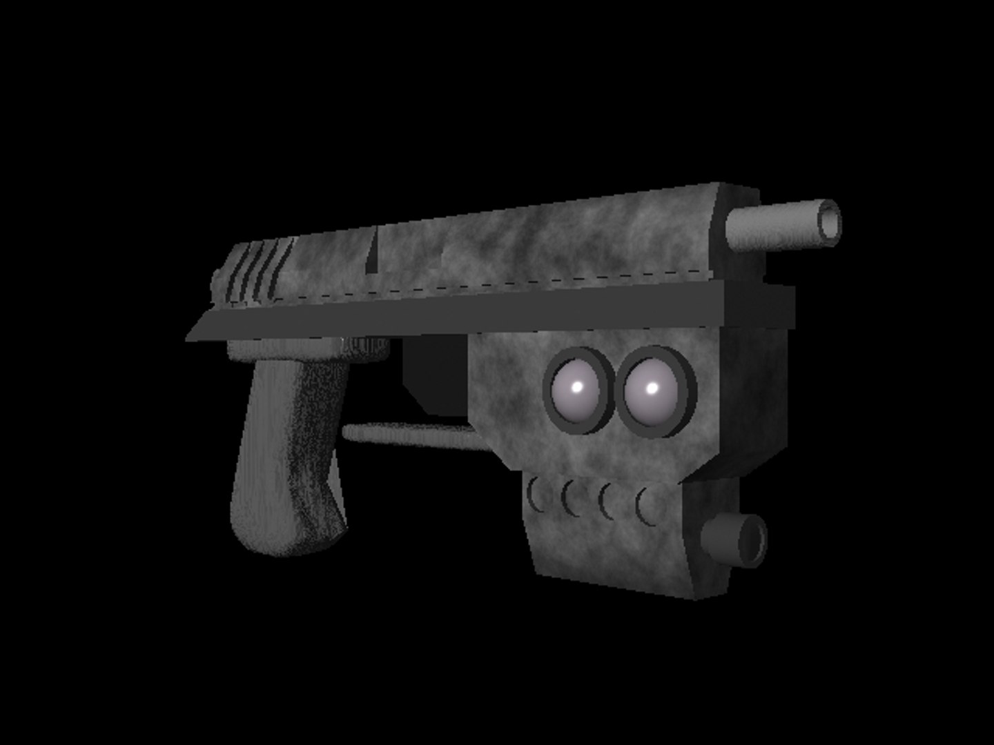 Handgun Neon Genesis 3d Model