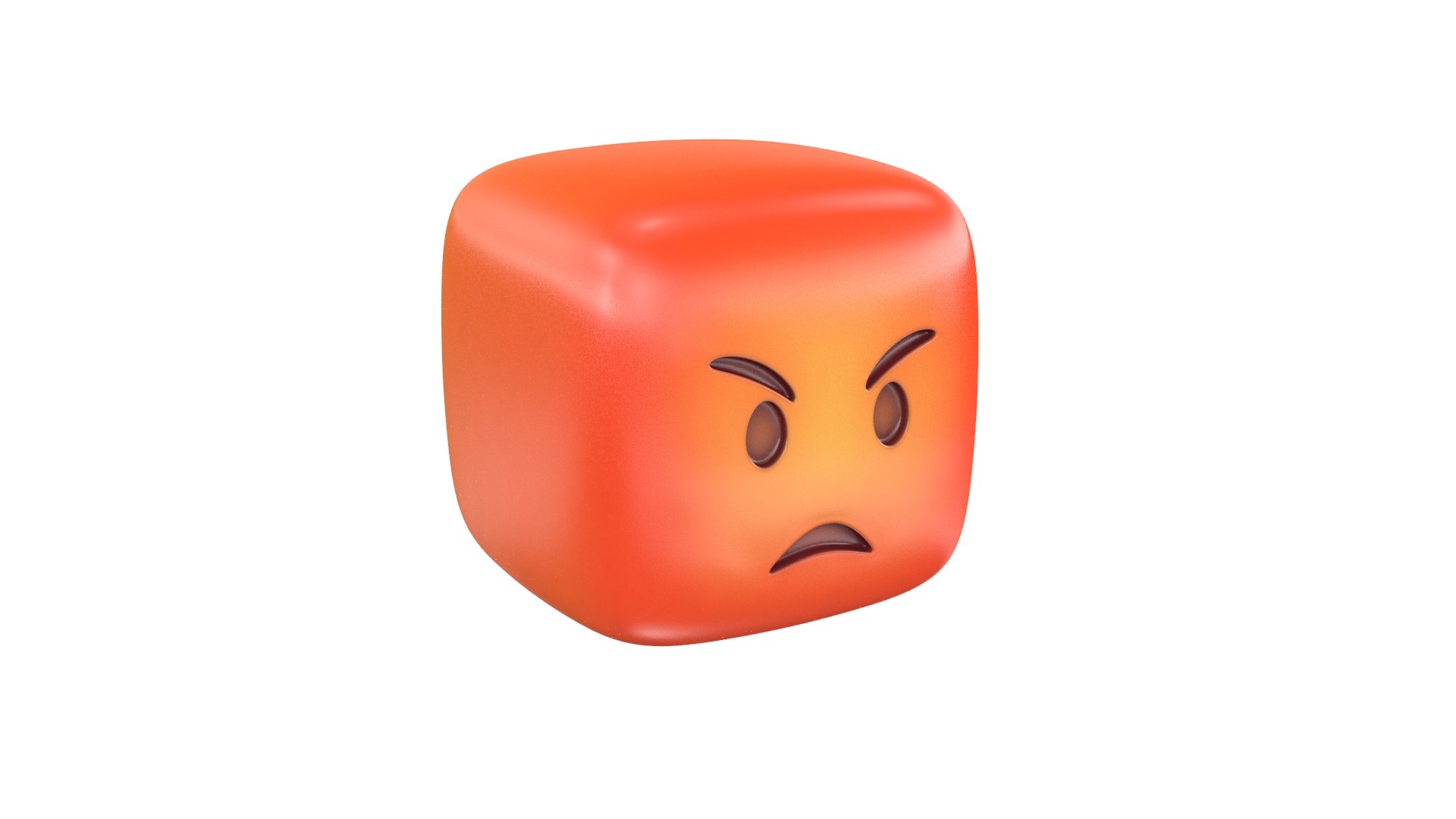 Emoji Angry Faces 3D model - TurboSquid 2090031