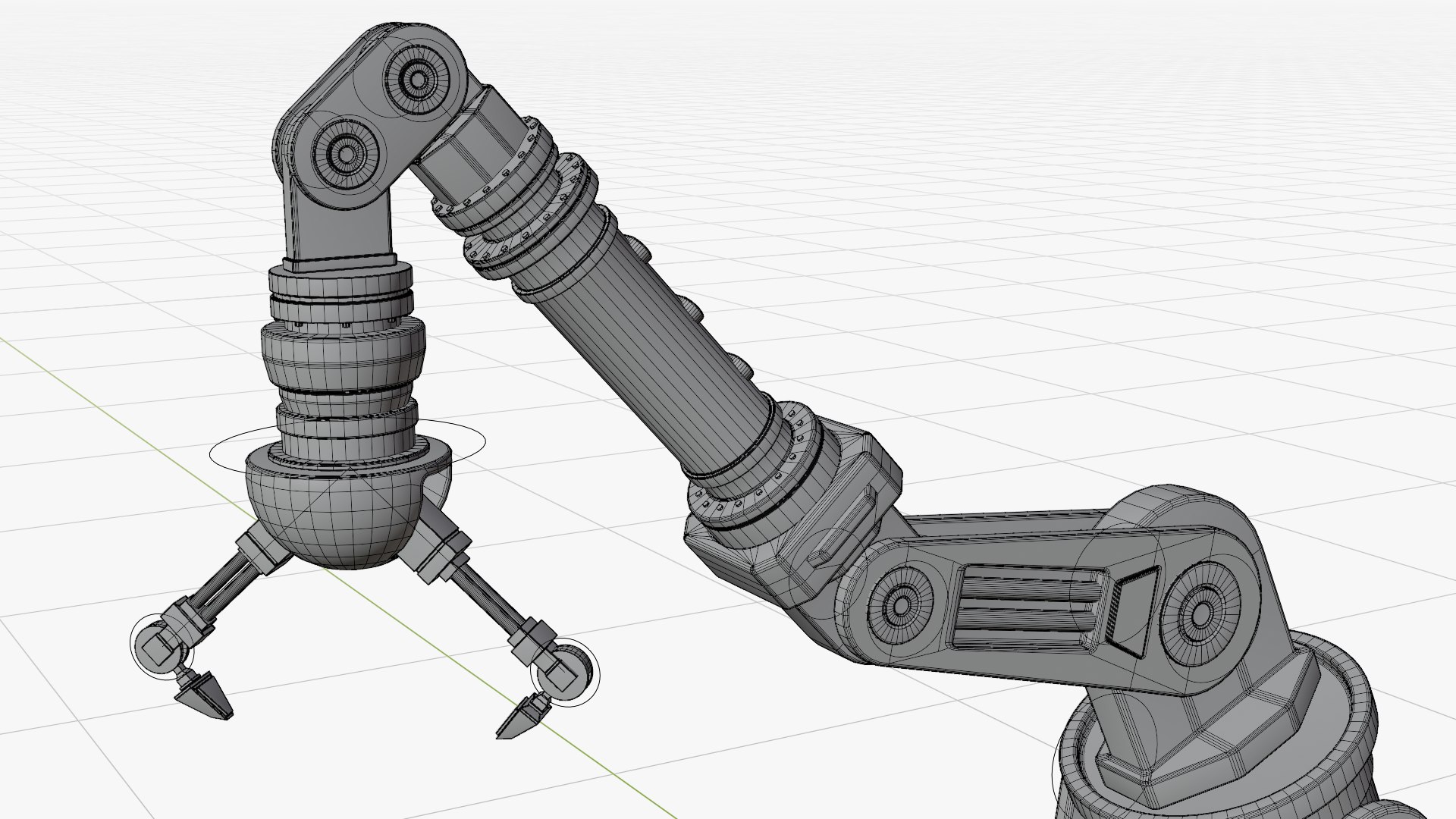 Mechanic Arm 3D Model - TurboSquid 2141242