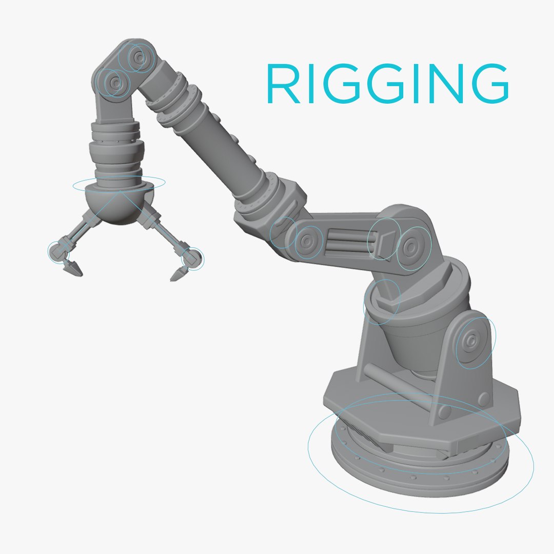 Mechanic Arm 3D Model - TurboSquid 2141242