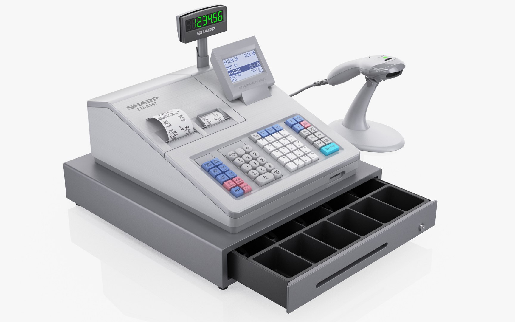Sharp Cash Register