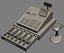 3d Cash Register Sharp Er-a347 Model