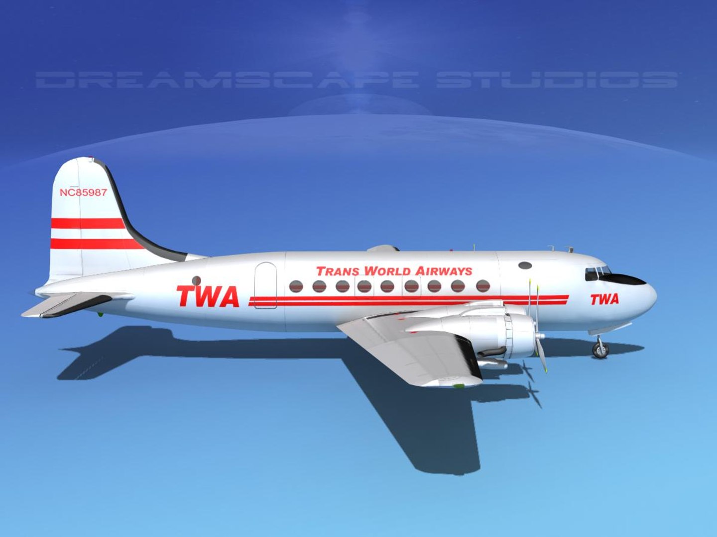 Dwg Dc-4 Airlines