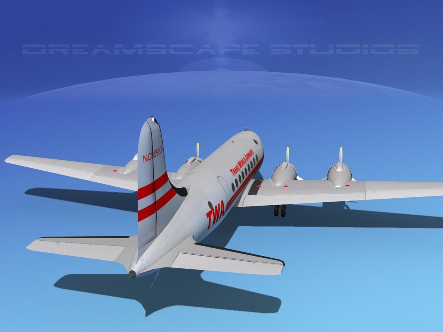 Dwg Dc-4 Airlines