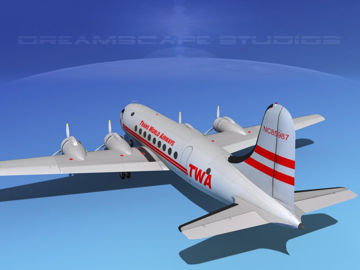 Dwg Dc-4 Airlines