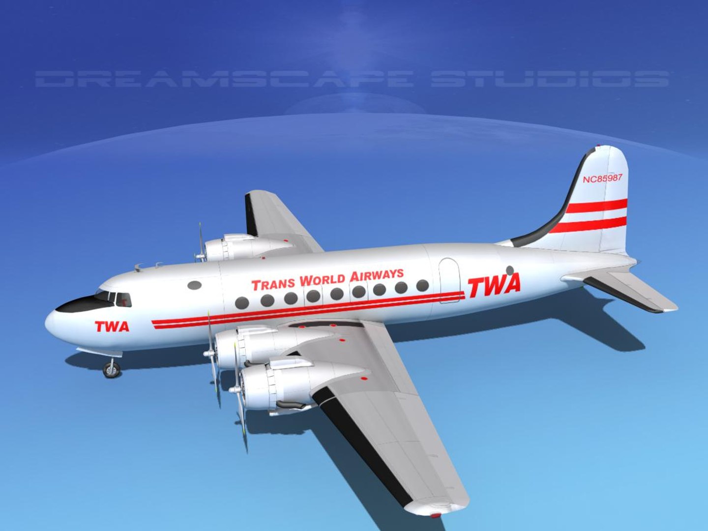 Dwg Dc-4 Airlines