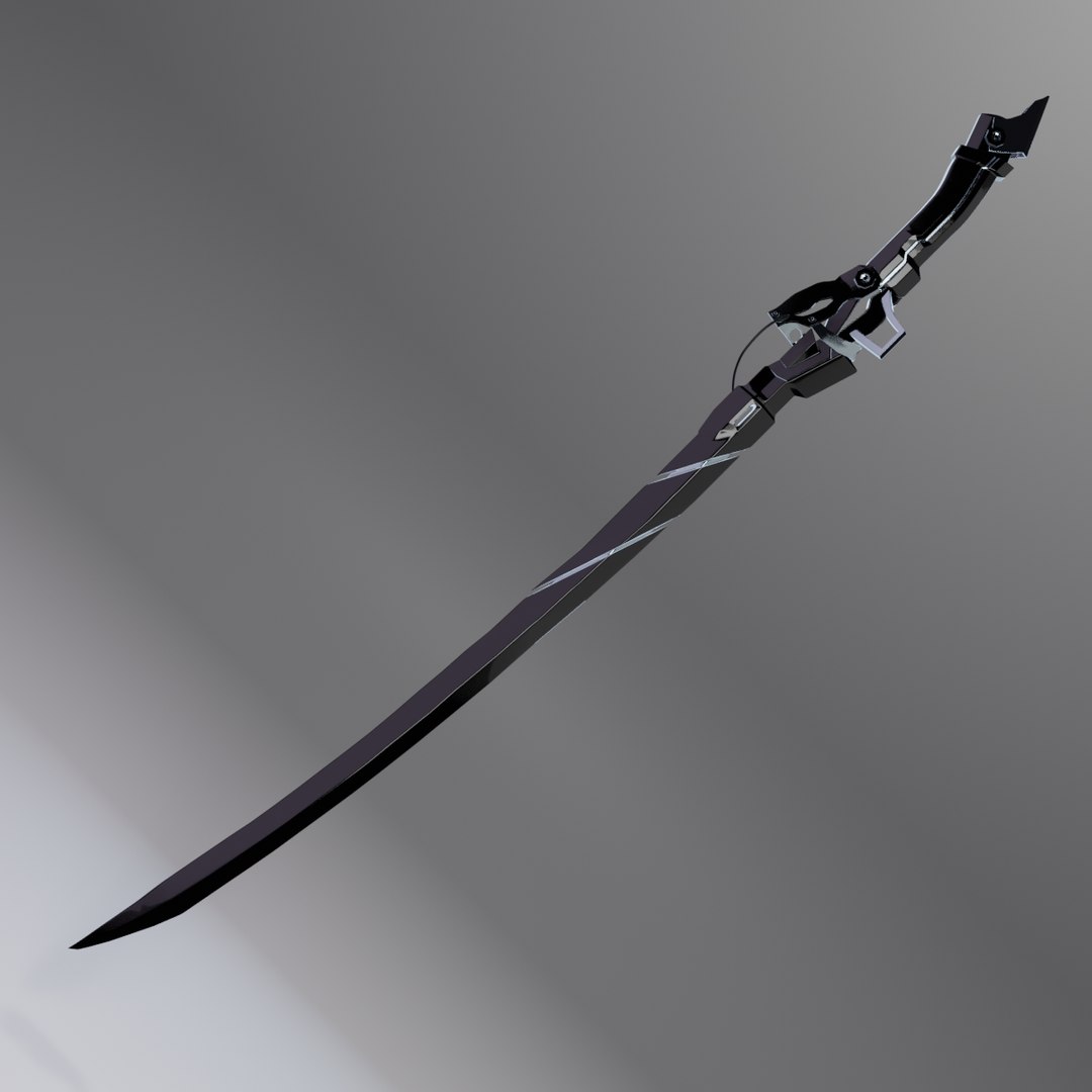 Katana weapon of the future 3D - TurboSquid 2024822