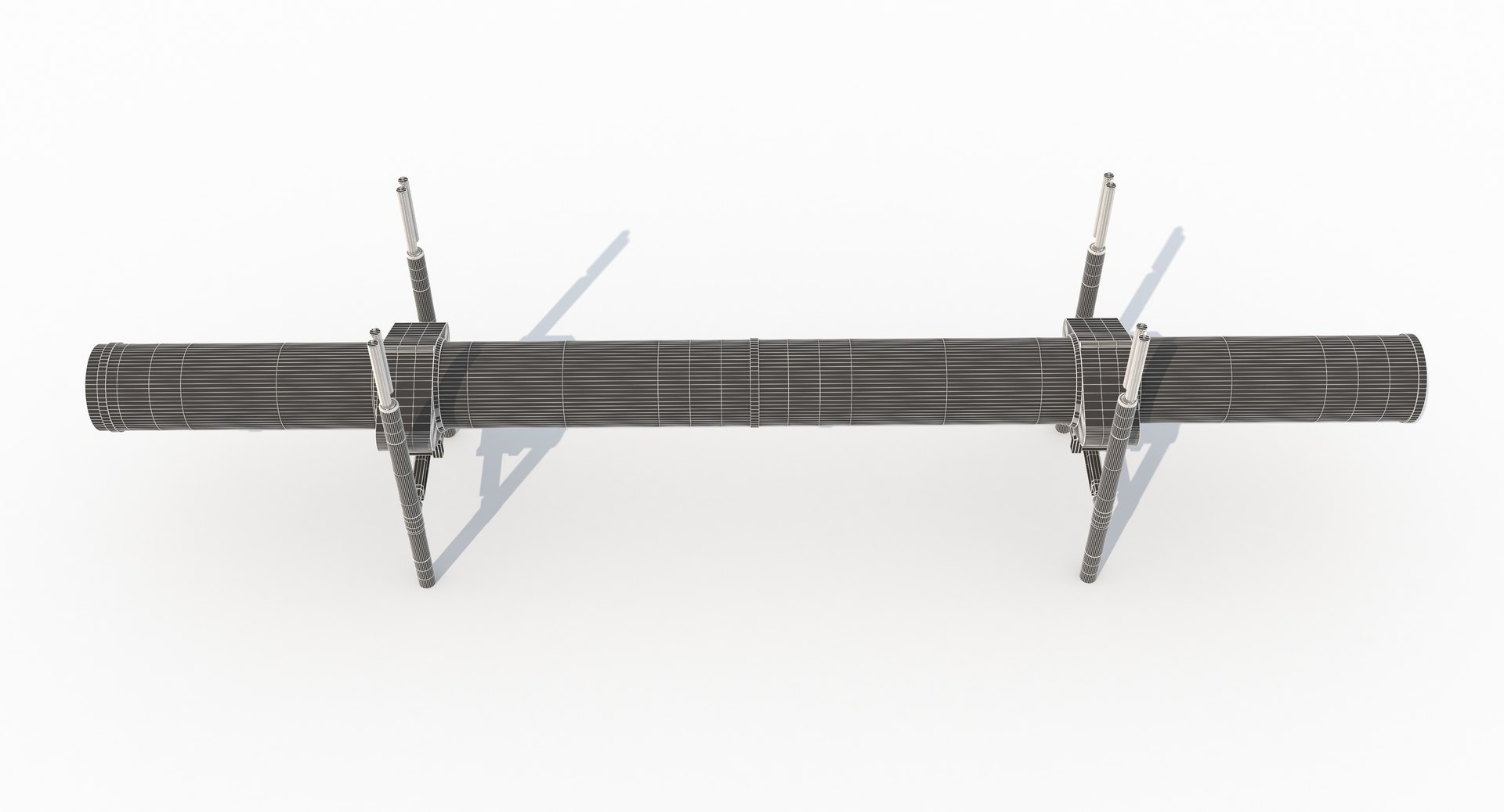 Gas Pipeline 3 3D Model - TurboSquid 2240386