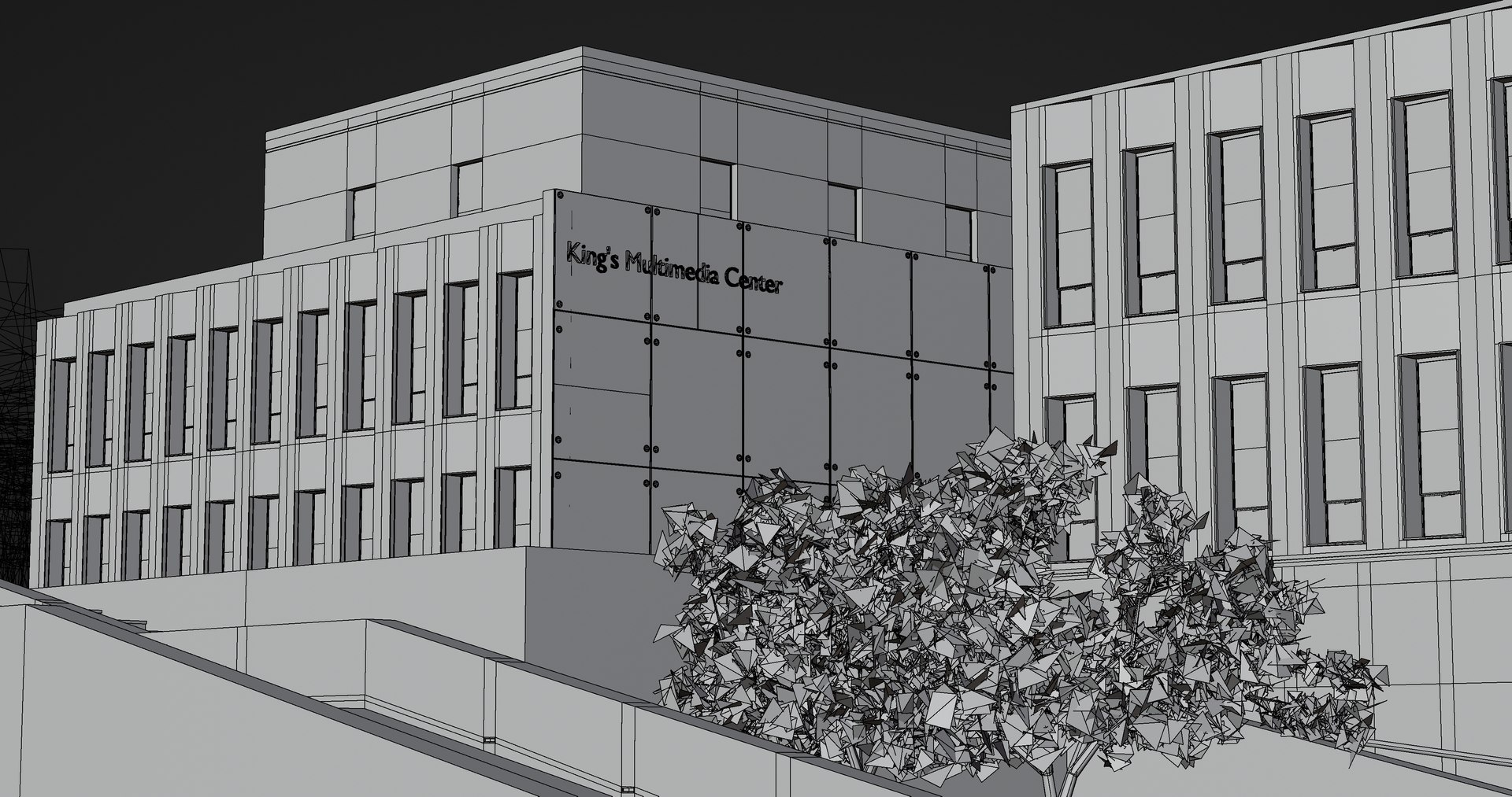 University Campus 3D Model - TurboSquid 2180609