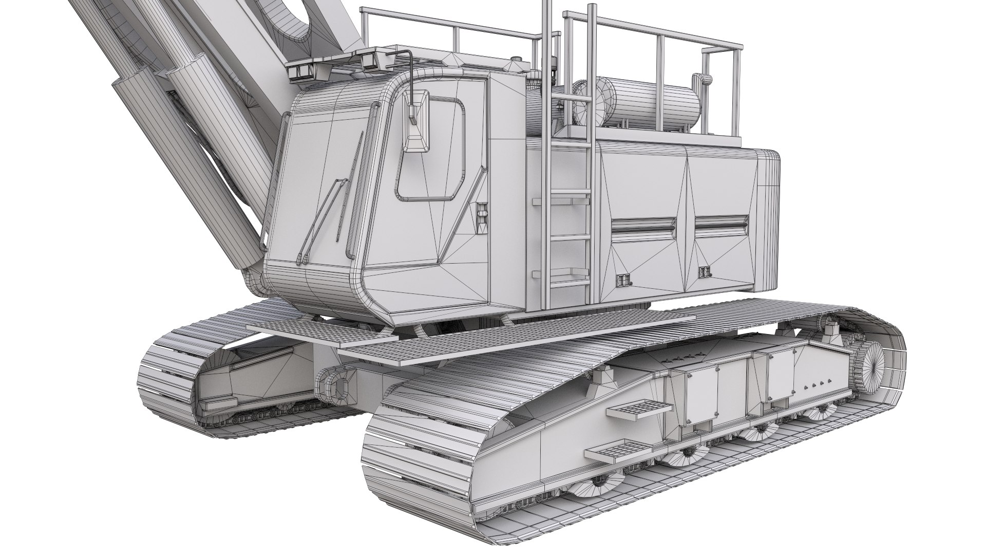 Rotary Drilling Rig 3D Model - TurboSquid 2100084