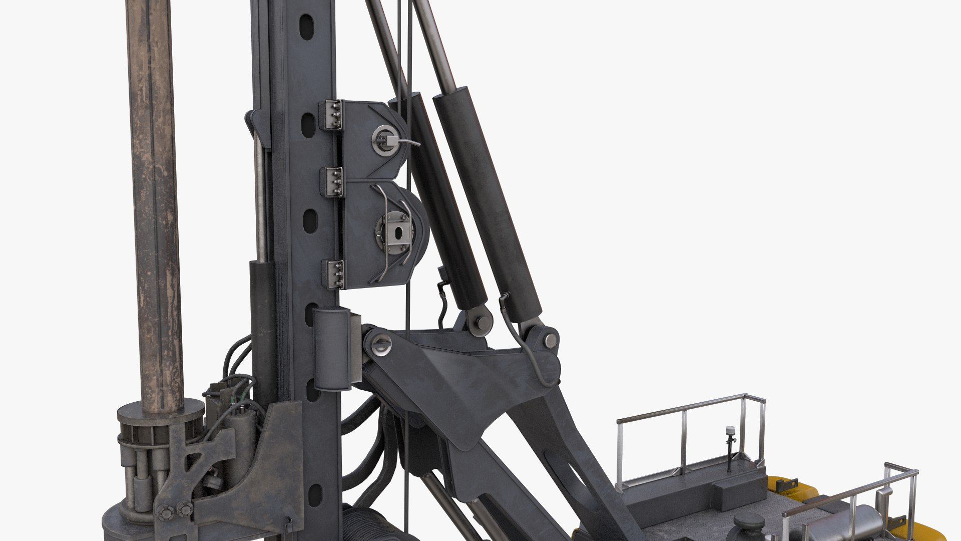 Rotary Drilling Rig 3D Model - TurboSquid 2100084