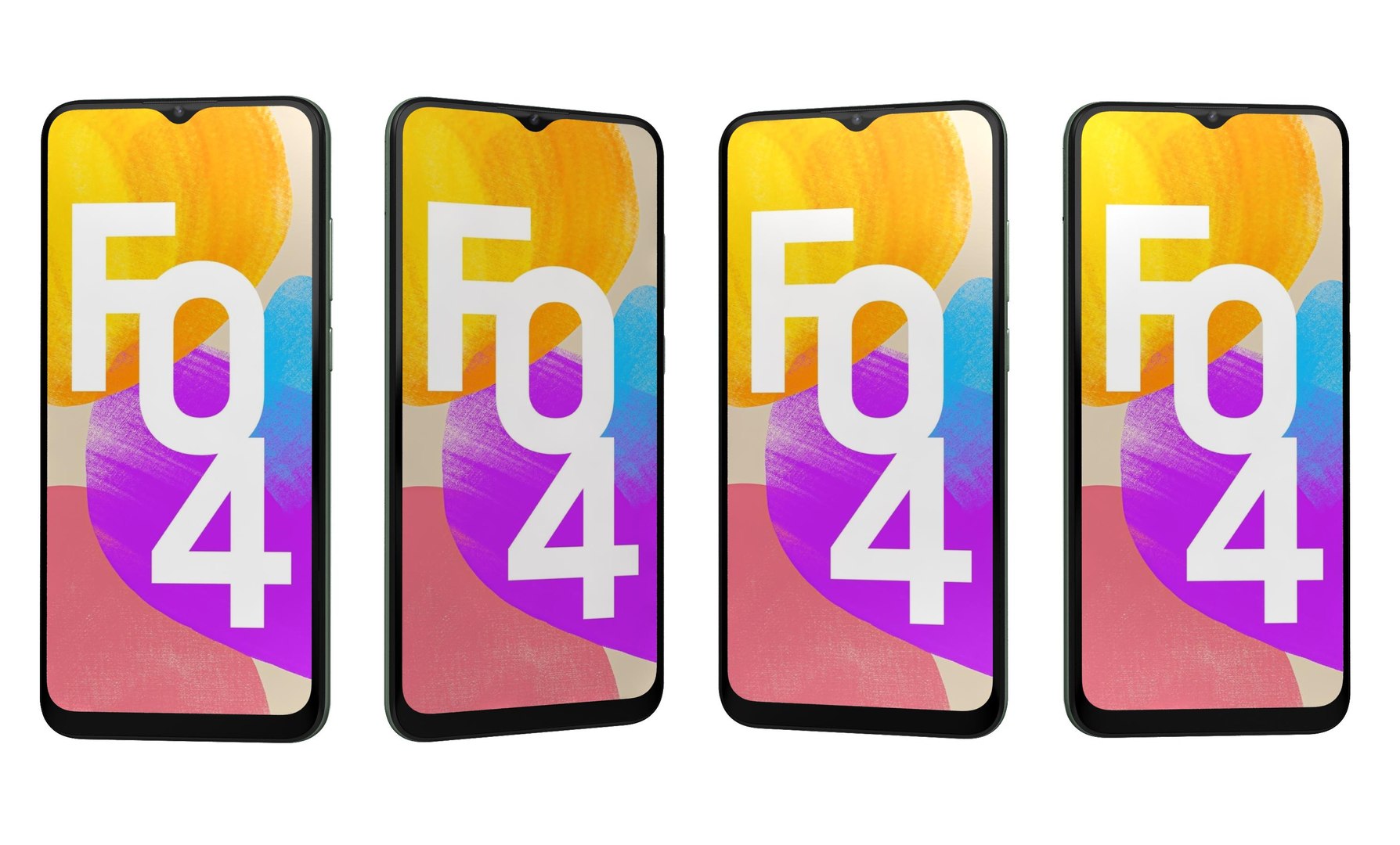3D Samsung Galaxy F04 Green Model - TurboSquid 2036925