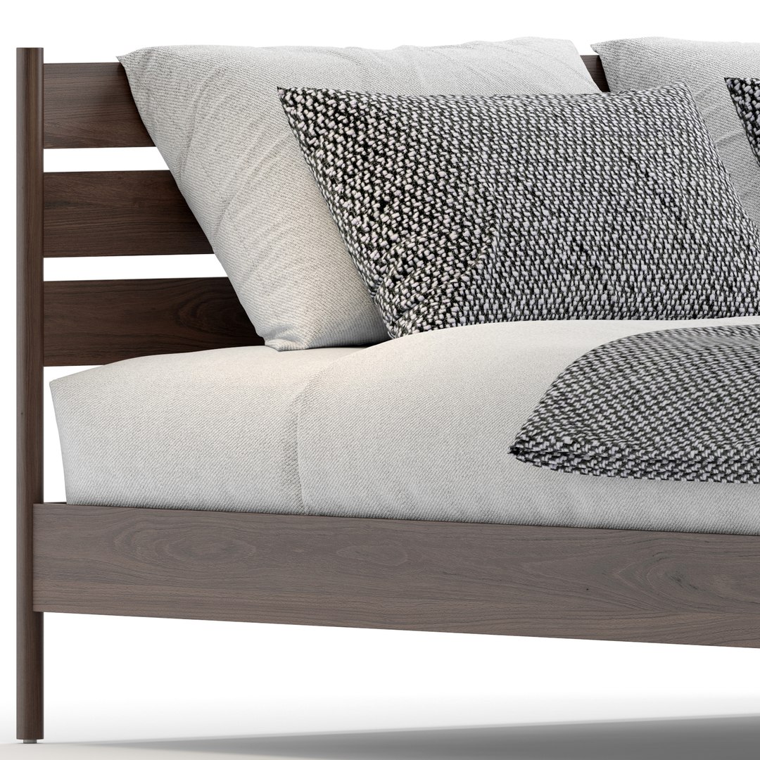 3D EQ3 Monarch King Bed - TurboSquid 1972536