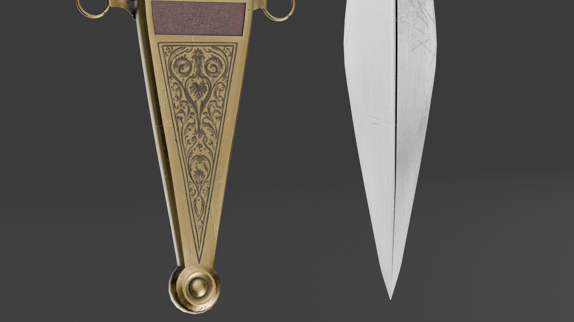 3D Roman Dagger - TurboSquid 2271471