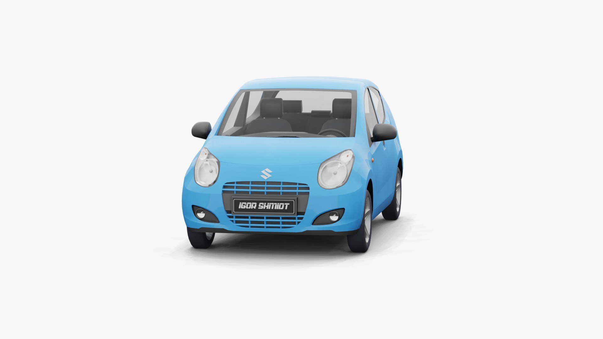 Suzuki Alto 2010 Lowpoly 3D Model - TurboSquid 1985035