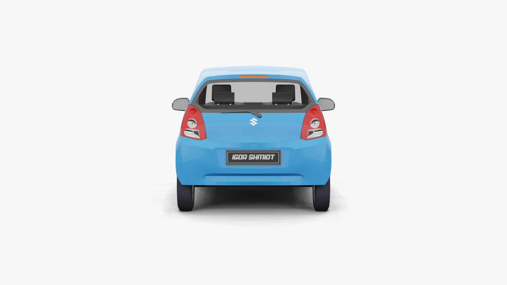 Suzuki Alto 2010 Lowpoly 3D Model - TurboSquid 1985035