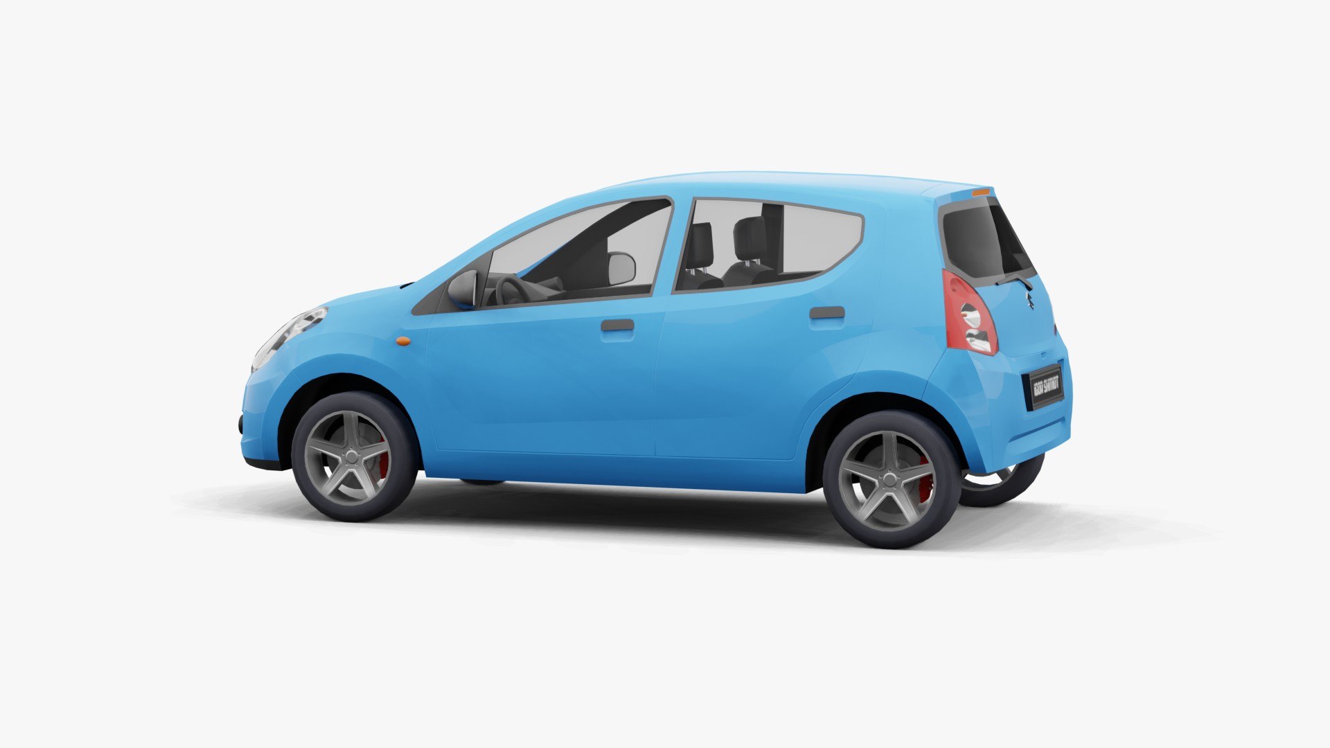 Suzuki Alto 2010 Lowpoly 3D Model - TurboSquid 1985035