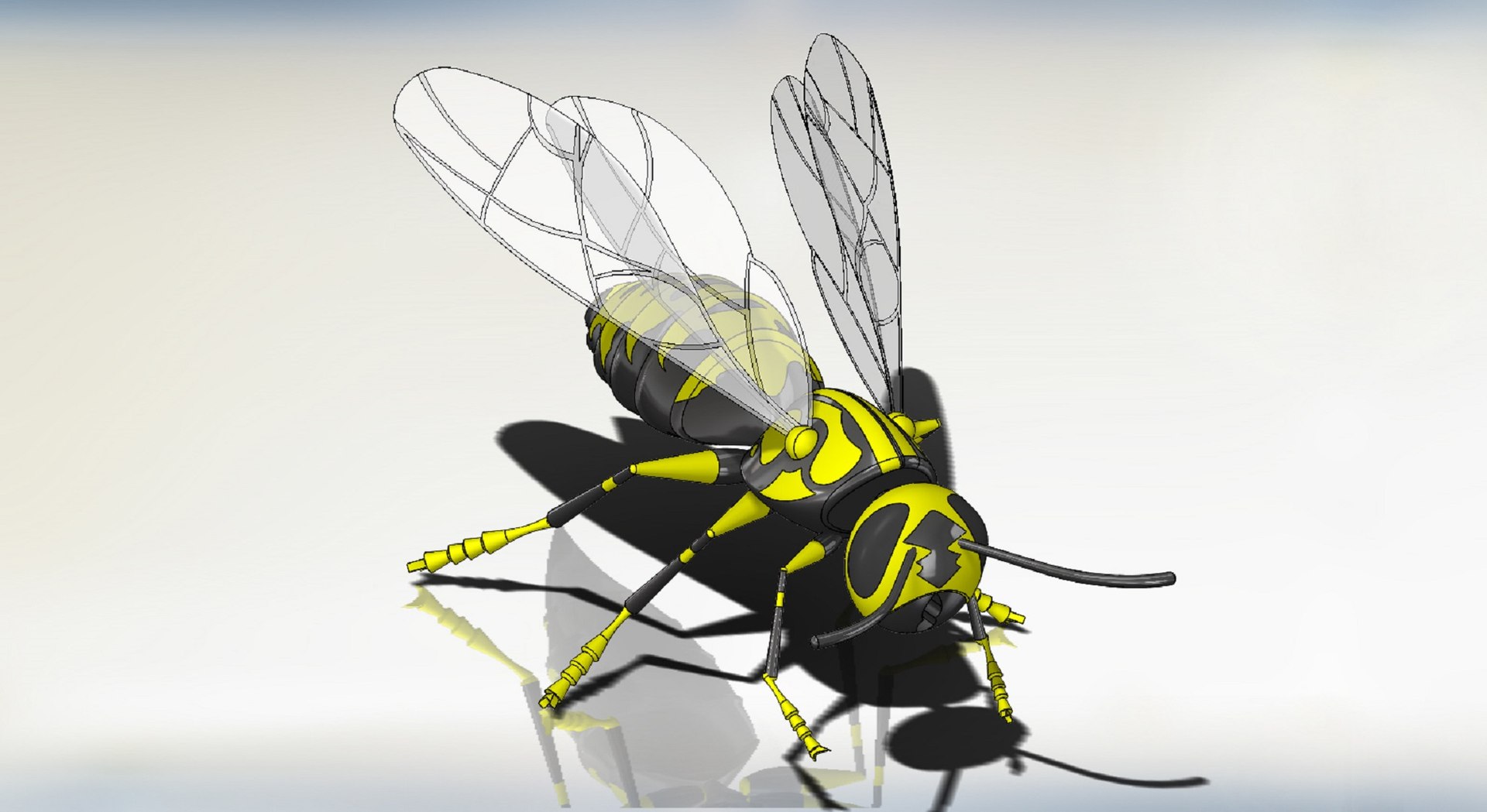 Wasp 3D Model 3D - TurboSquid 2510556