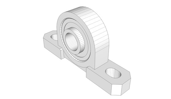 3D model bearing - TurboSquid 1332058