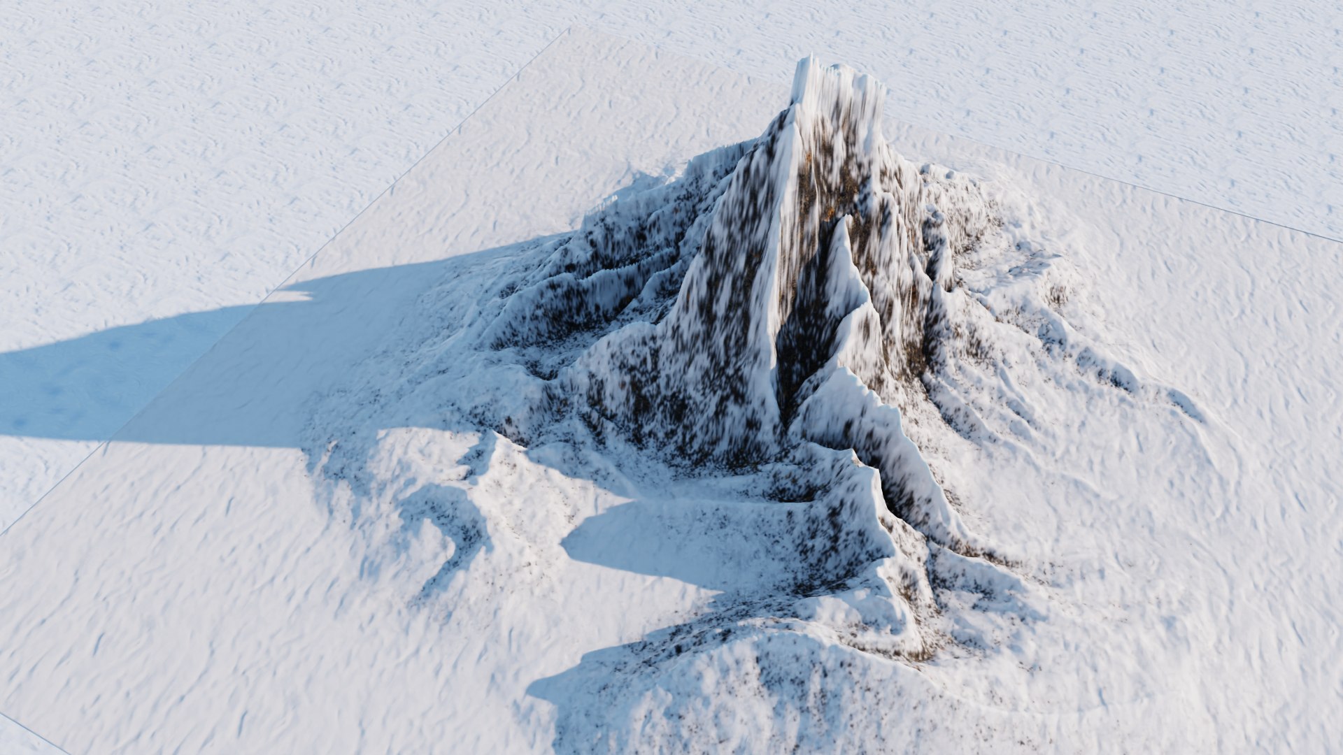 Mountain In The Alps 3D Model - TurboSquid 1844677