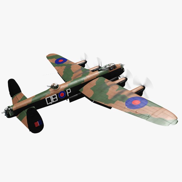 lancaster iii 3d model