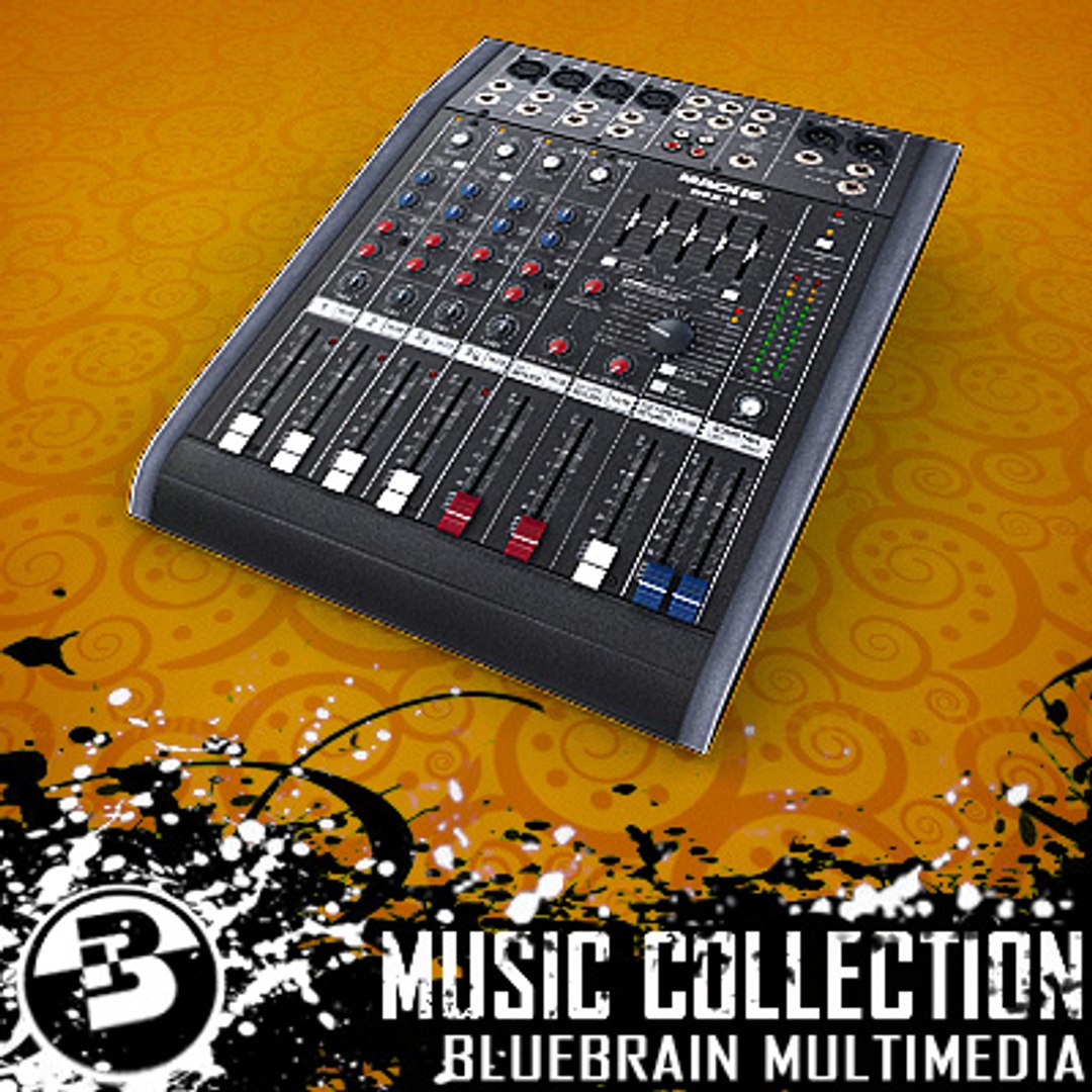 3d model mixer board