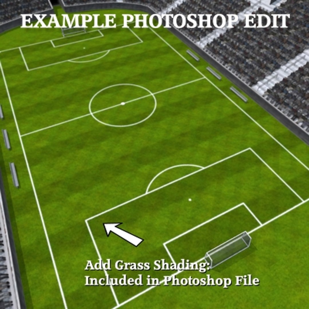 soccer bowl stadium 3 obj