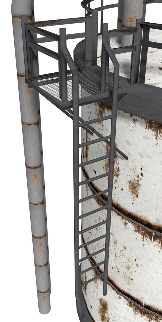 oil tank 3d model