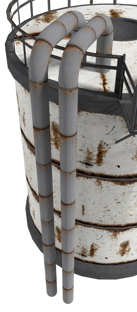 oil tank 3d model
