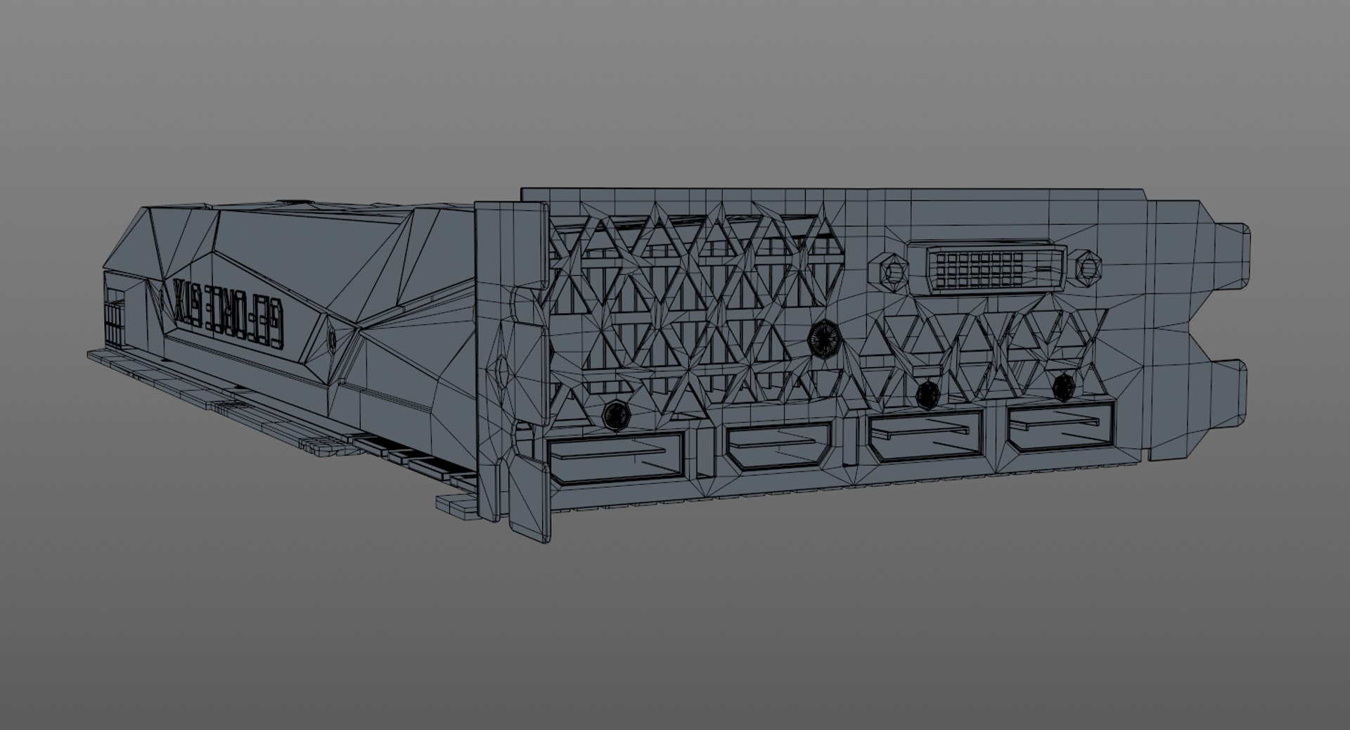 3d Model Gtx 1080 Founders Edition