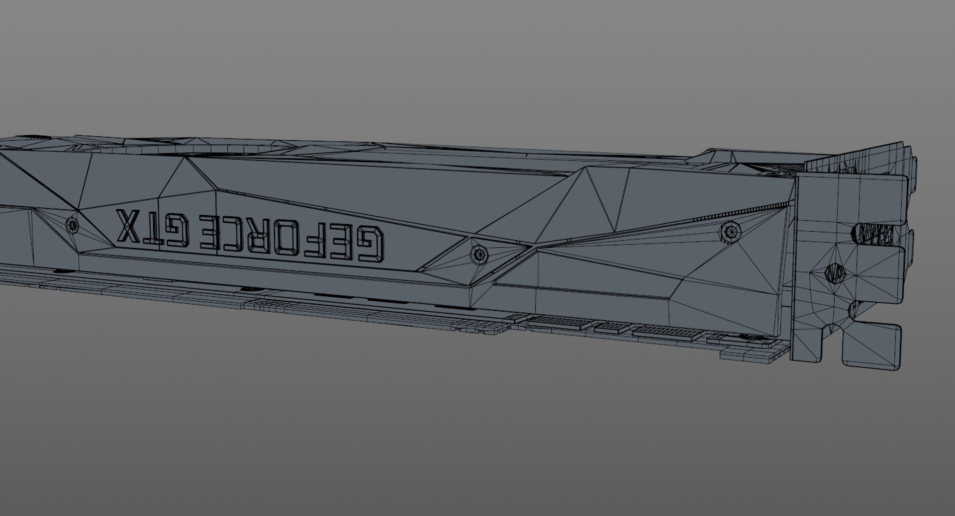 3d Model Gtx 1080 Founders Edition