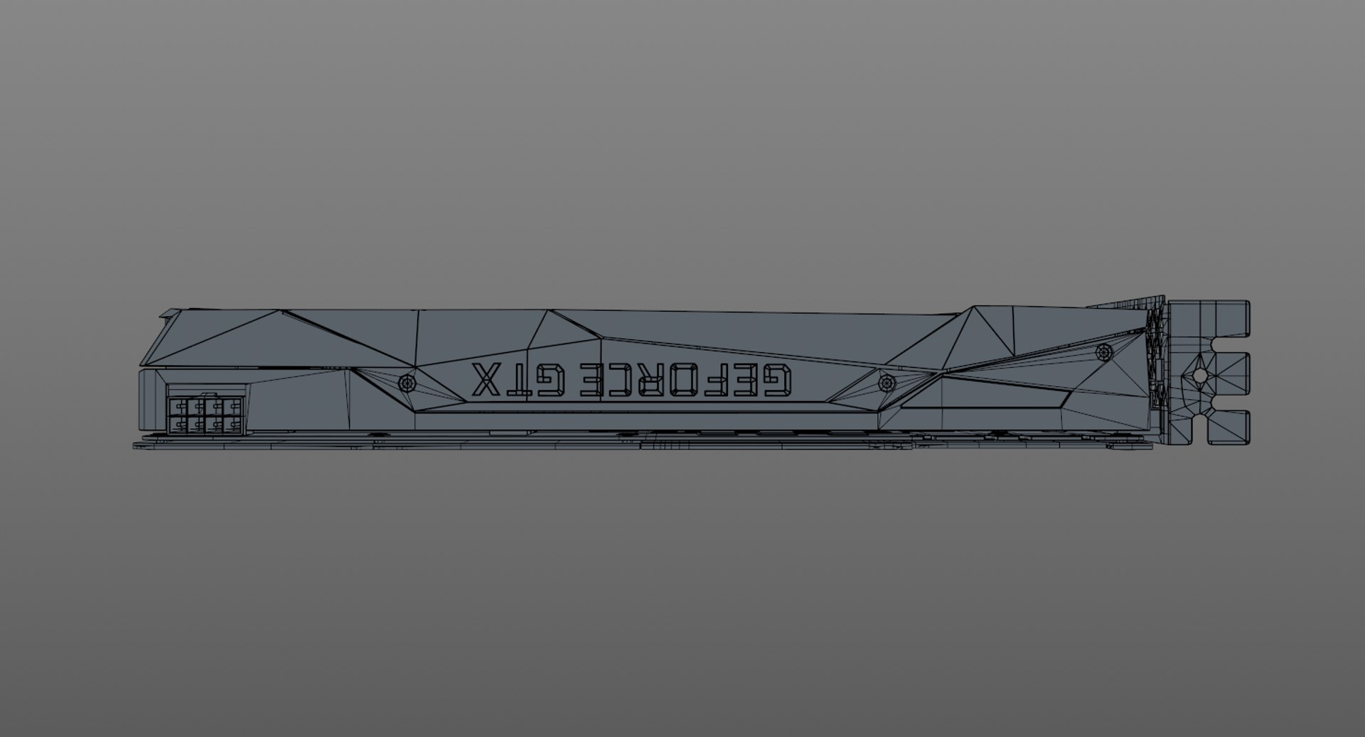 3d Model Gtx 1080 Founders Edition
