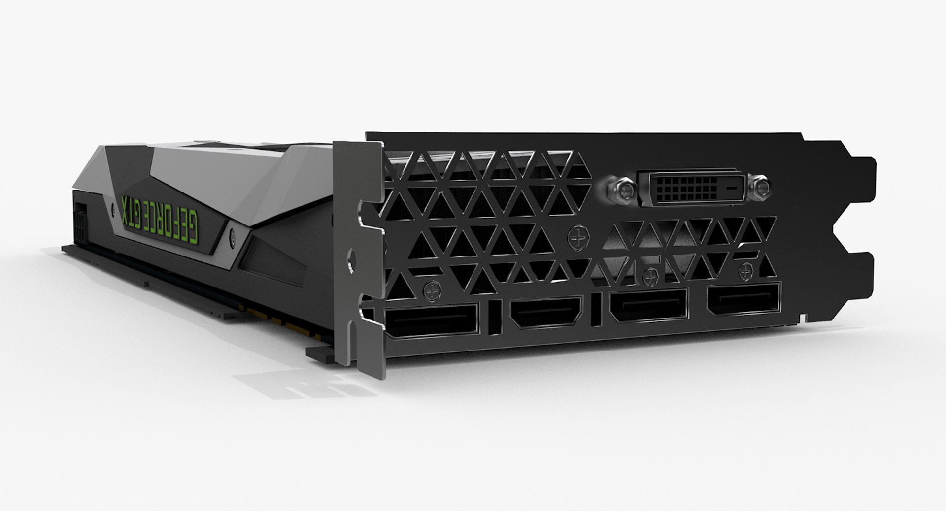 3d Model Gtx 1080 Founders Edition