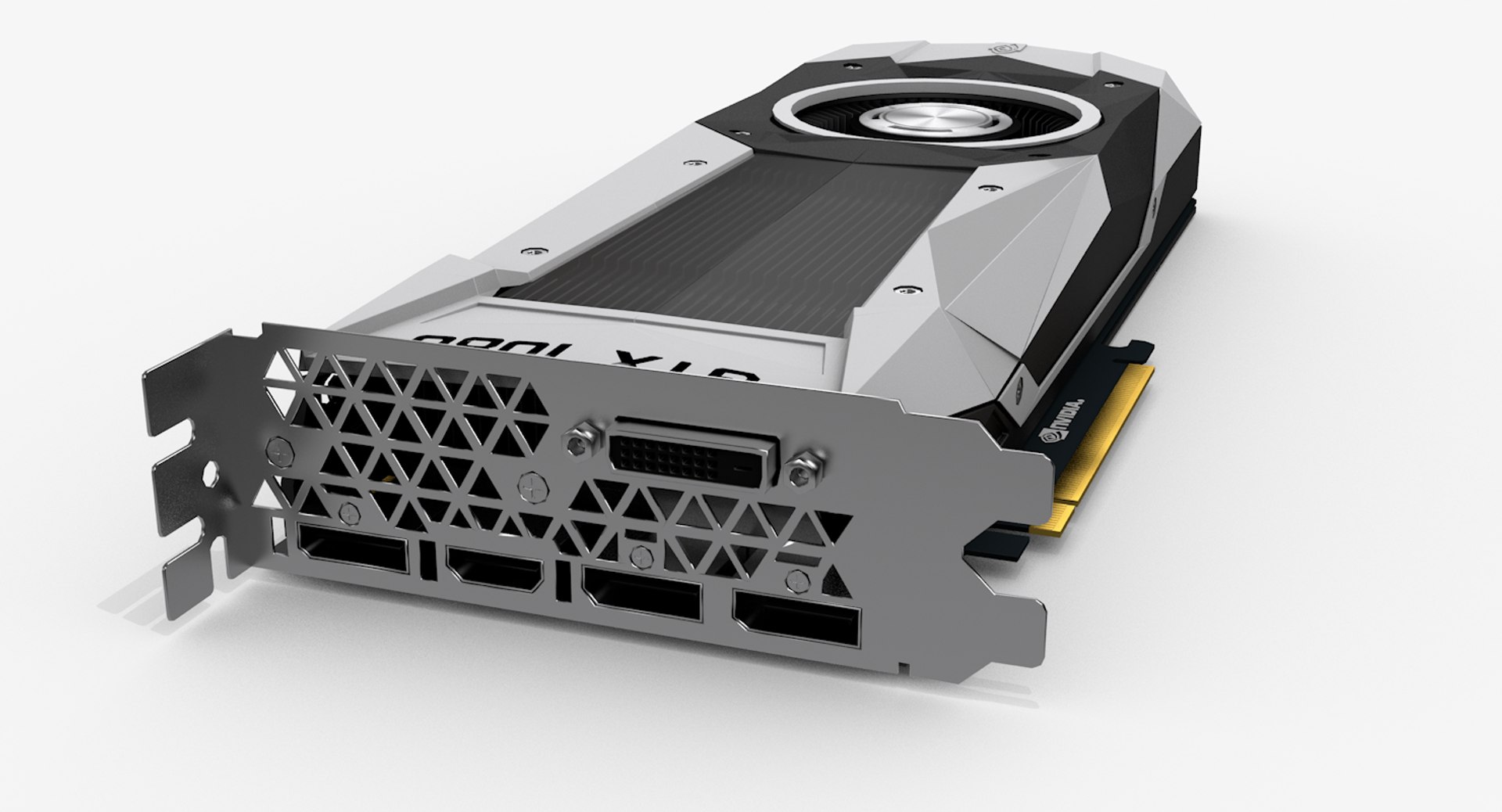 3d Model Gtx 1080 Founders Edition