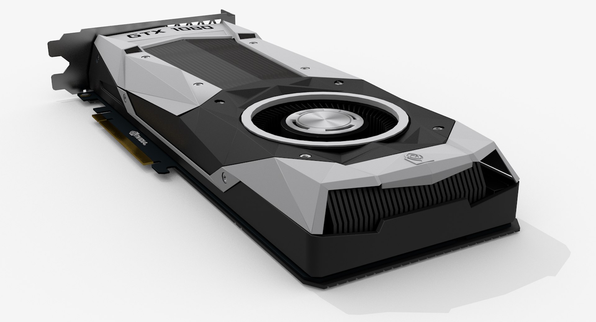 3d Model Gtx 1080 Founders Edition