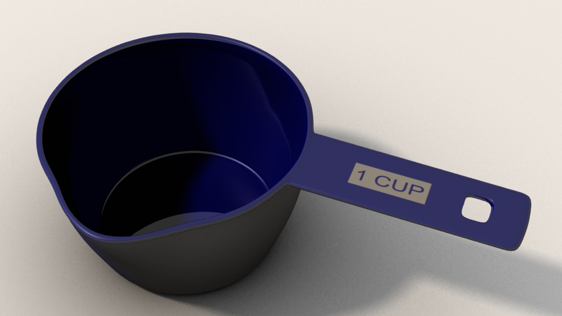 3d Measuring Cup Model