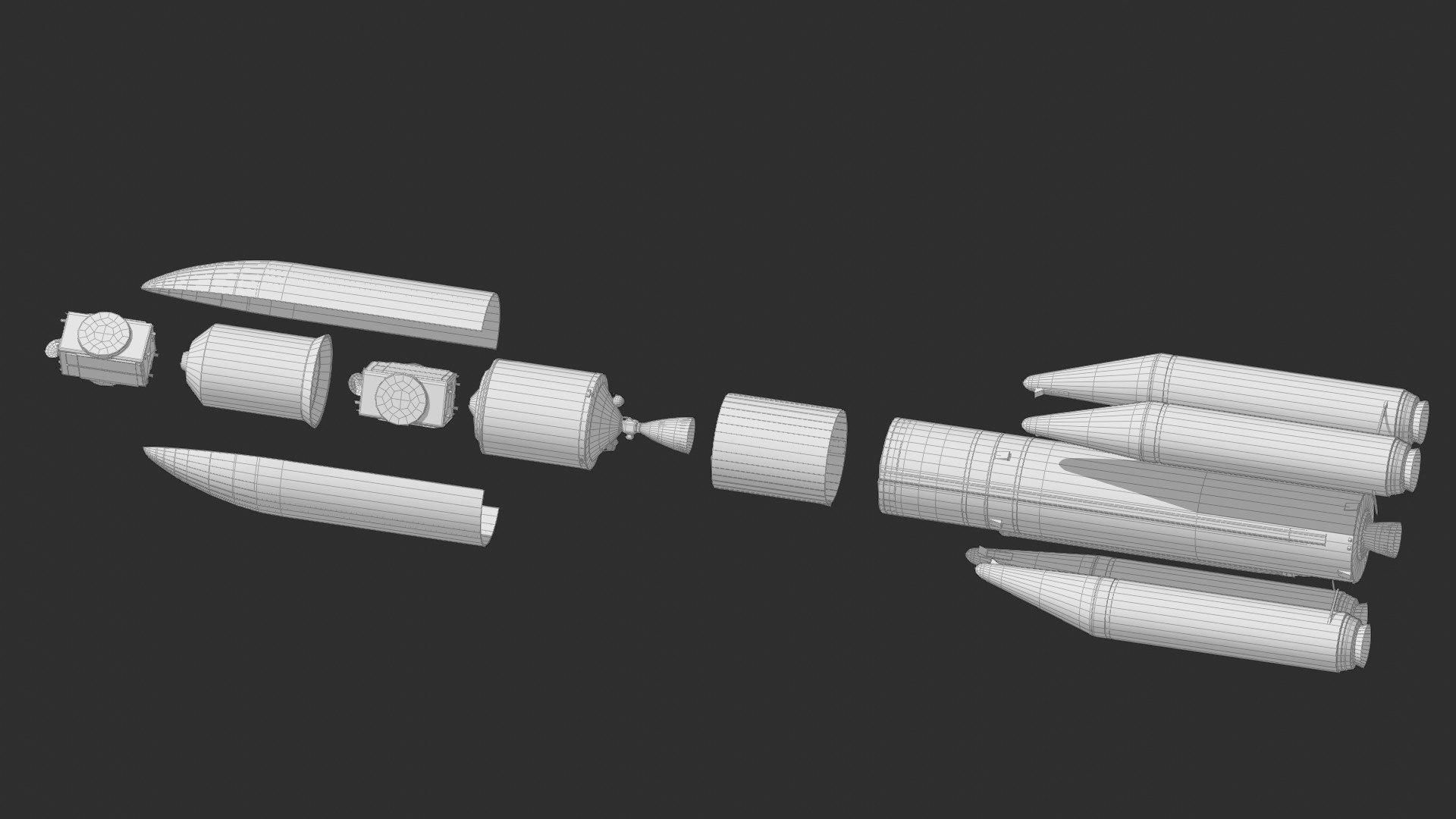 Ariane6 SC 3D - TurboSquid 2234609