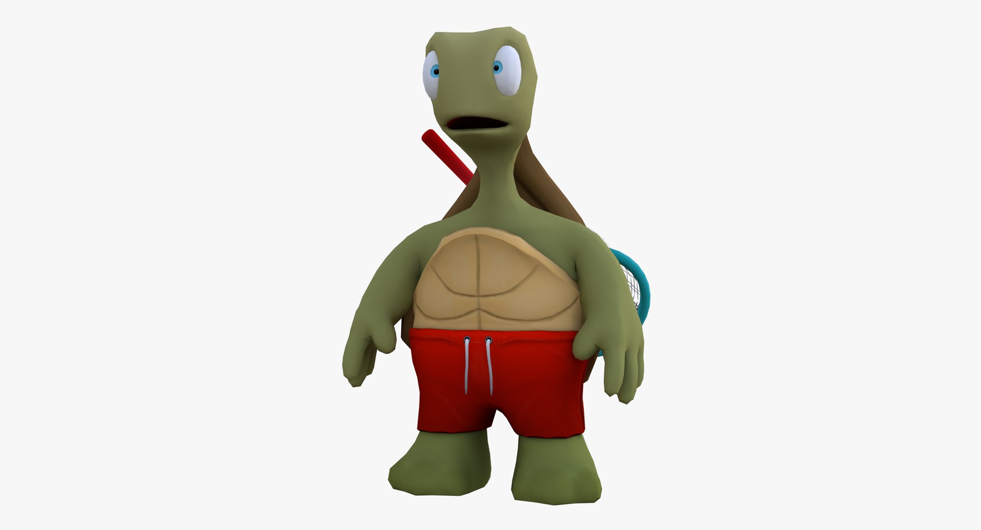 3D Turtle Cartoon Toon - TurboSquid 1330438