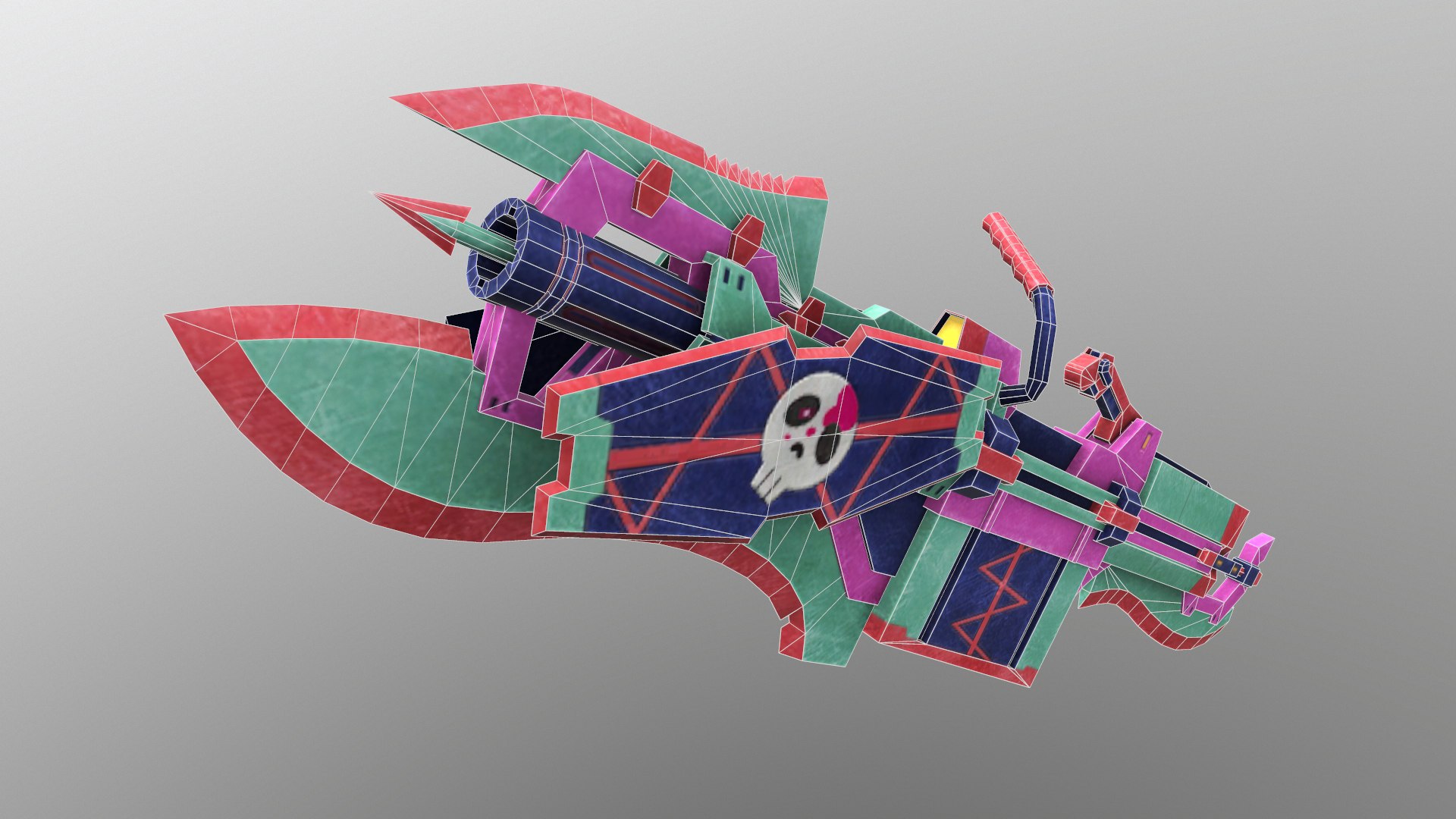 3D Model Harpoon Gun Level 3 - TurboSquid 2191311