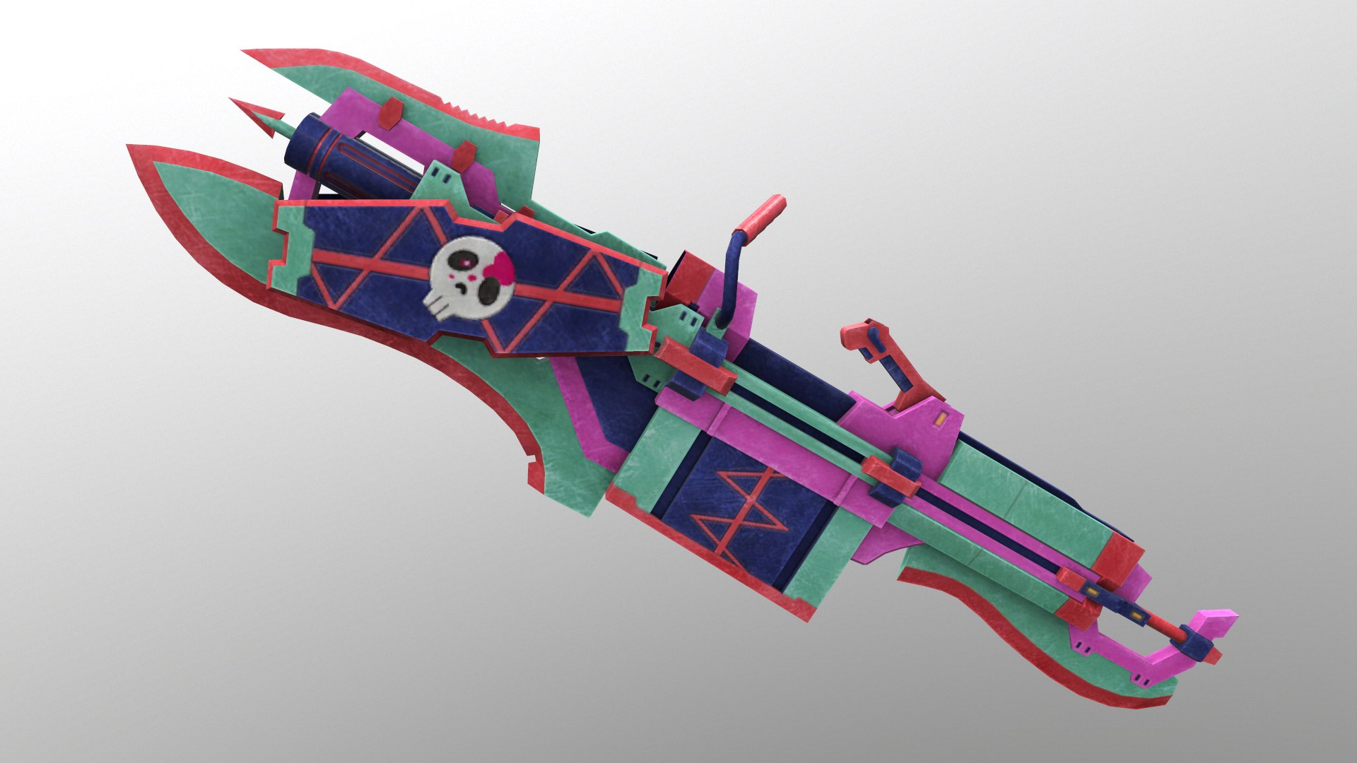 3D Model Harpoon Gun Level 3 - TurboSquid 2191311